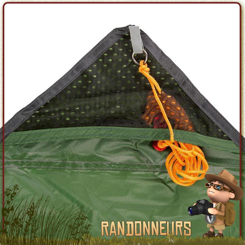 Tarp Traveller XXL Amazonas bivouac jungle randonnée bushcraft léger